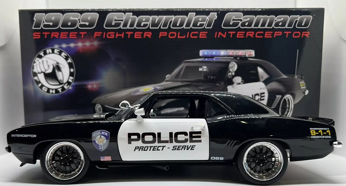 1:18 GMP 1969 Chevrolet Camaro Street Fighter Police Interceptor| Hill ...