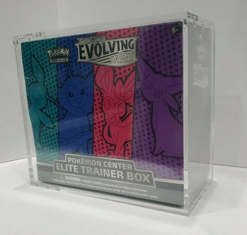 PRO SAFE POKEMON ACRYLIC DISPLAY CASE ETB| Hill City Collectibles