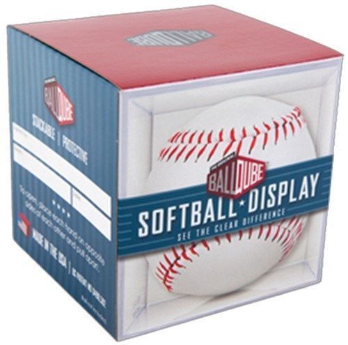 Ballqube Softball Display Case Box| Hill City Collectibles